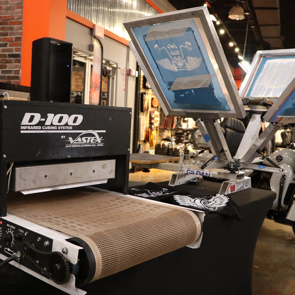 Live Screen Printing - Mobile On Site Las Vegas Printing - Event T Shirts